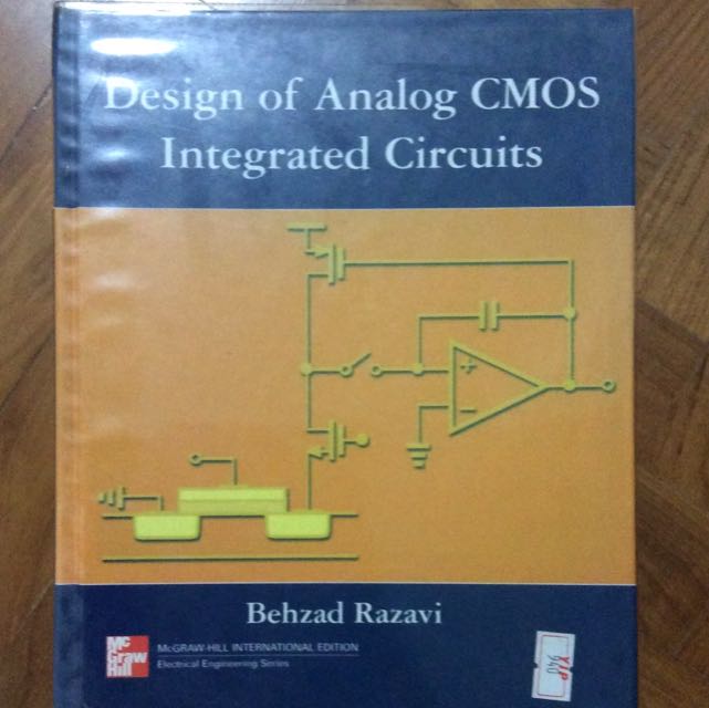 Design Of Analog Cmos Integrated Circuits By Behzad Razavi Hobbies And Toys Books And Magazines