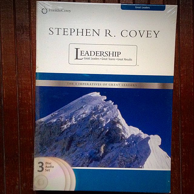 Leadership by Stephen R. Covey, Everything Else on Carousell