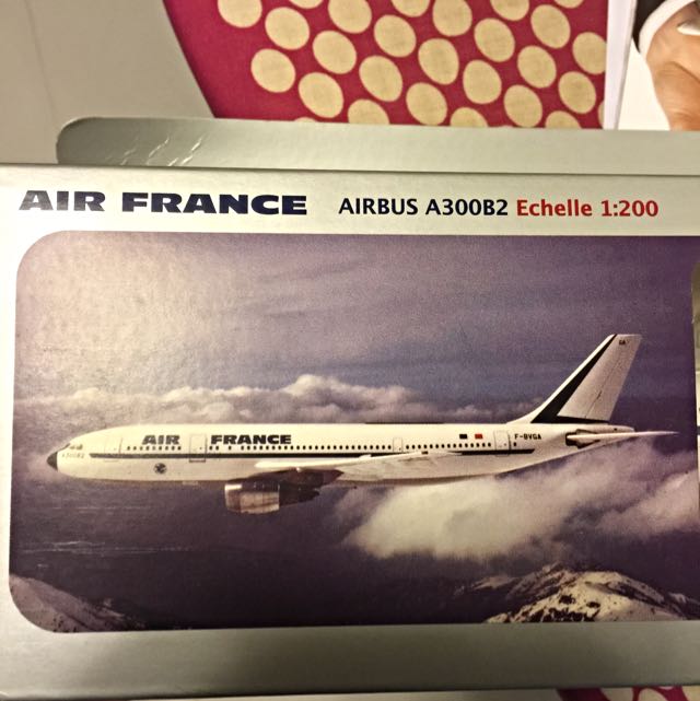 Rare MISB 1/200 Air France Airbus A300-B2 Model In Retro Scheme By ...