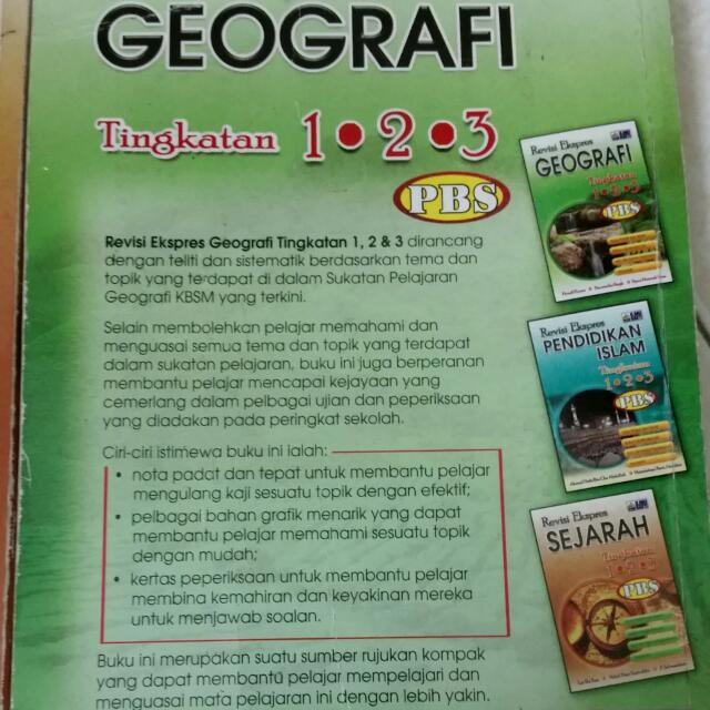 Sejarah.history Geografi.geography Reference Book, Hobbies & Toys ...
