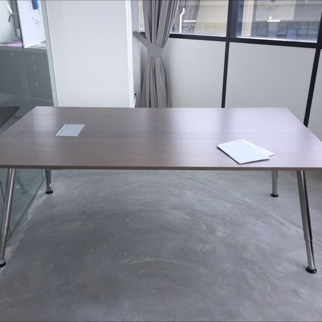 Simple Office Home Working Table, Furniture & Home Living, Furniture ...