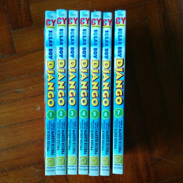 Solar Boy Django Manga Vol. 1-7, Hobbies & Toys, Books & Magazines, Comics & Manga on Carousell