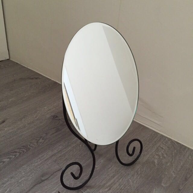 Table Mirror - MYKEN IKEA, Furniture & Home Living, Furniture, Tables ...