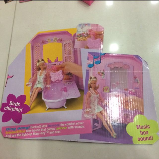 Barbie Magic Key Doll House, Hobbies & Toys, Toys & Games on Carousell
