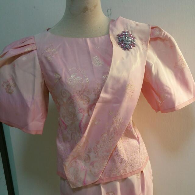 (Sold) Beautiful vintage Maria Clara Gown Terno Filipino National Dress ...