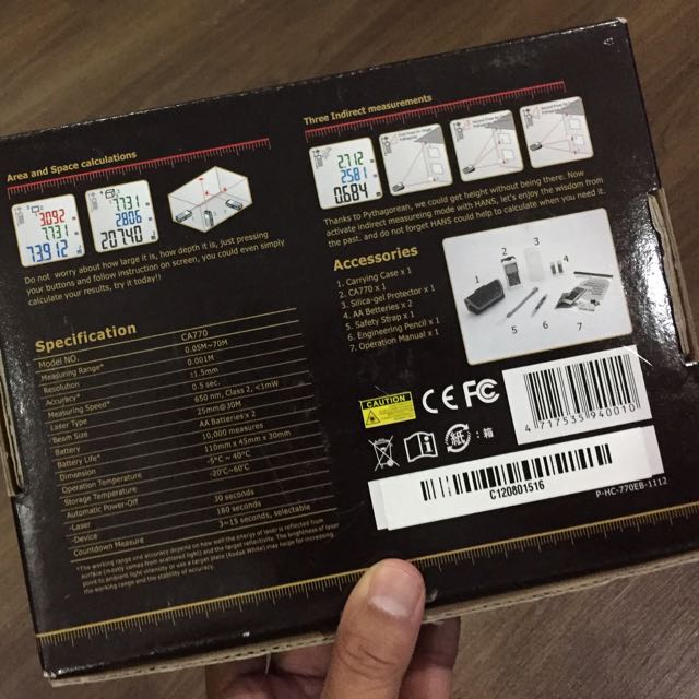 (RESERVE) BN PRECASTER HANS Model: CA770, TV & Home Appliances, Kitchen ...