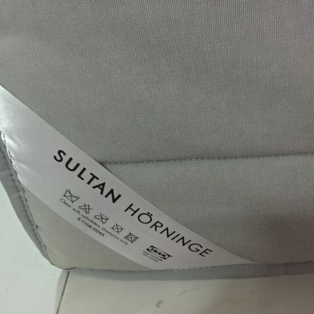 IKEA Sultan Hörninge Spring Mattress & Slatted Bed Base, Furniture ...