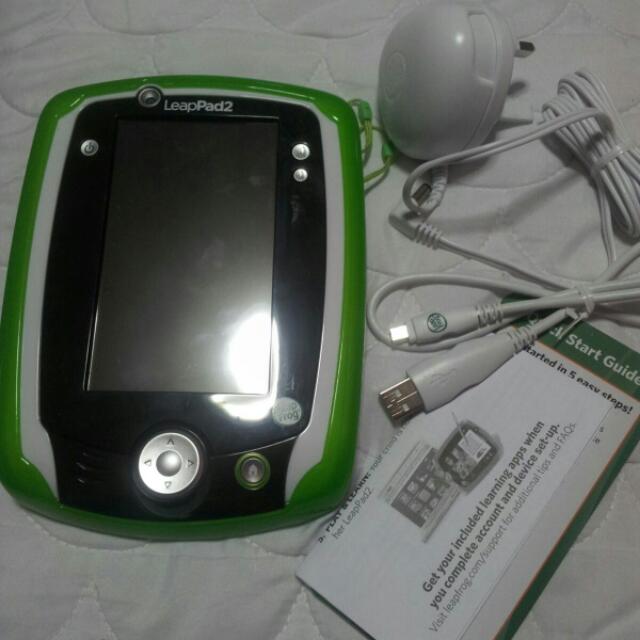 Leapfrog LeapPad2 Power Green, Hobbies & Toys, Toys & Games on Carousell