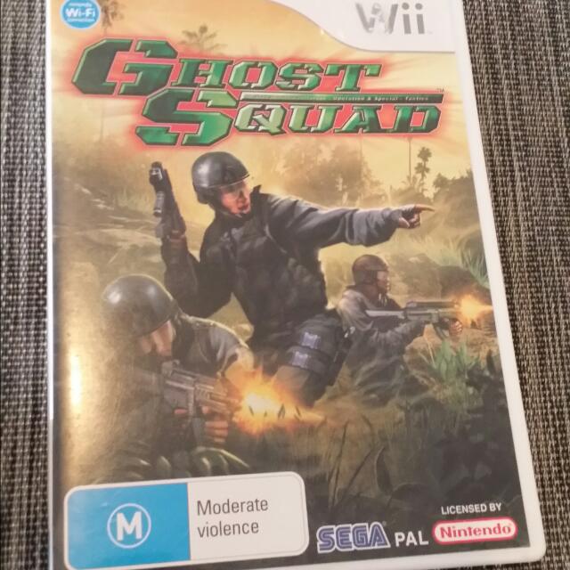 Nintendo Wii Ghost Squad Game, Hobbies & Toys, Toys & Games on Carousell