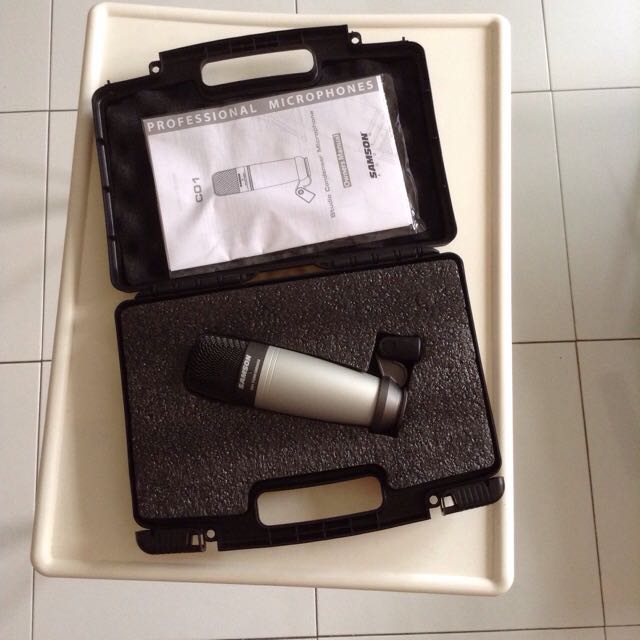 Samson C01 Studio Condenser Microphone, Audio, Headphones & Headsets on ...