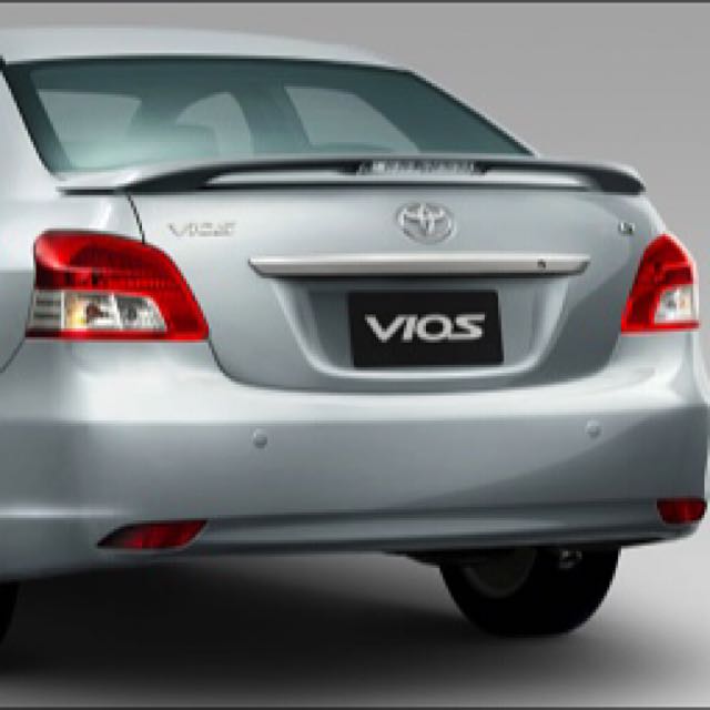 Toyota Vios 2nd Gen Spoiler, Cars on Carousell