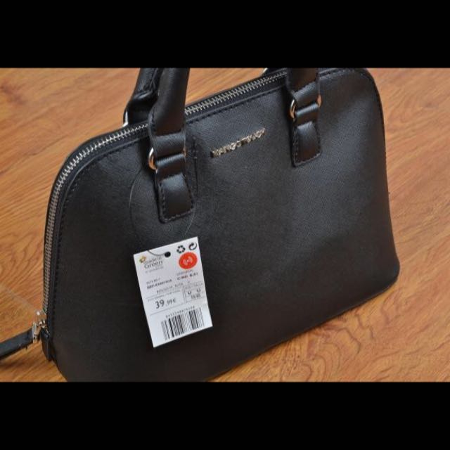 Authentic Mango Touch Saffiano Tote Bag, Women's Fashion, Bags ...