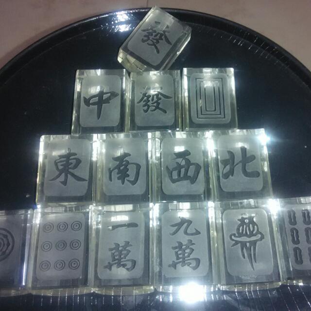 Crystal 13 Wonders Mahjong Tiles, Hobbies & Toys, Stationery & Craft ...