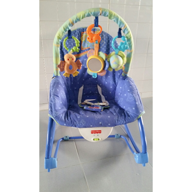 Fisher price rocking and vibrating chair, Babies & Kids, Nursing ...