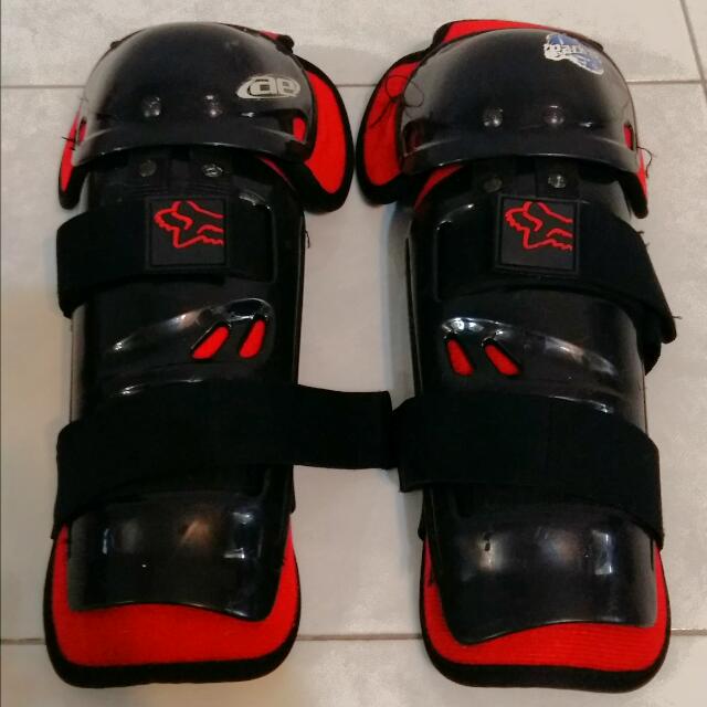 Fox Knee / Shin Pads, Health & Nutrition, Braces, Support & Protection ...