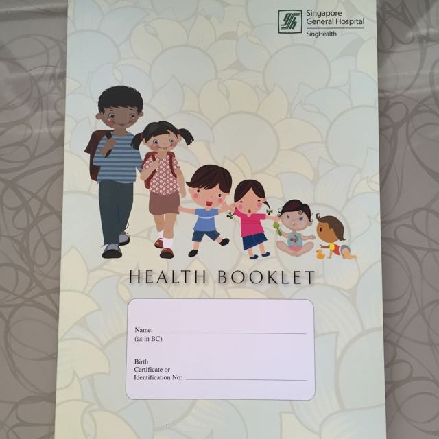 SGH Health Booklet Brand New Unused, Babies & Kids on Carousell