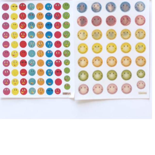 Smiley, happy face sticker for children, student, teacher, childcare ...