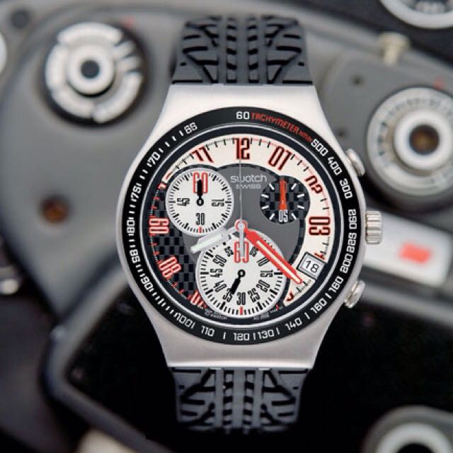 Swatch Irony Battlenight, Mobile Phones & Gadgets, Wearables & Smart Watches on Carousell