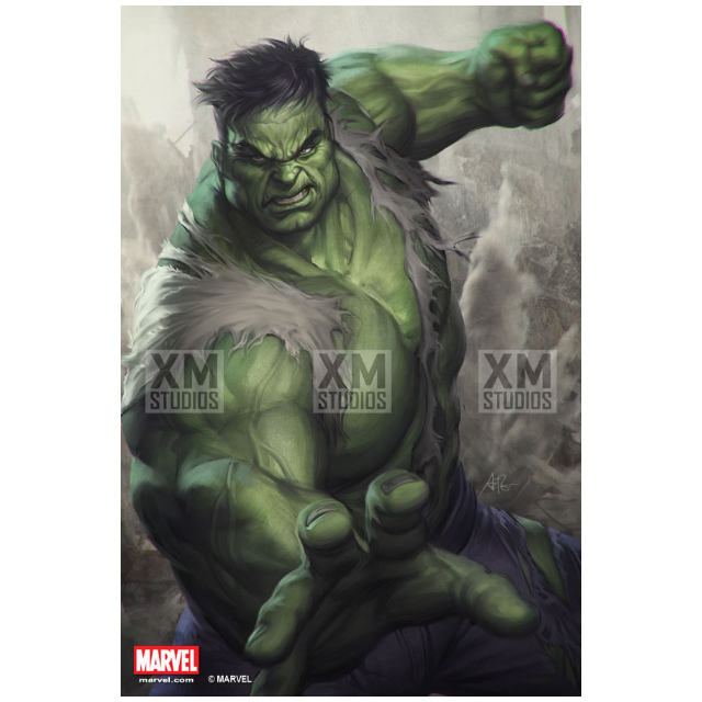 [Signed] XM Studios Incredible Hulk Statue, Hobbies & Toys, Toys ...