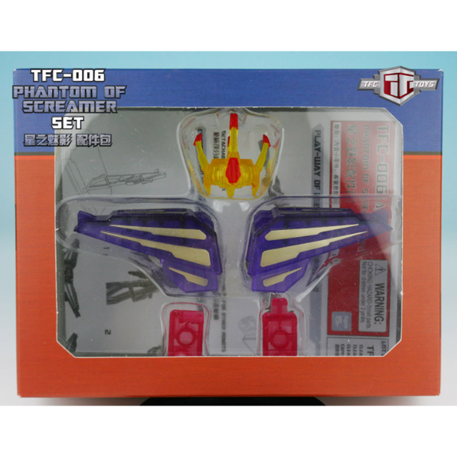 Takara Tomy Transformers MP-3G Starscream (Ghost Ver) and TFC Toys TFC ...