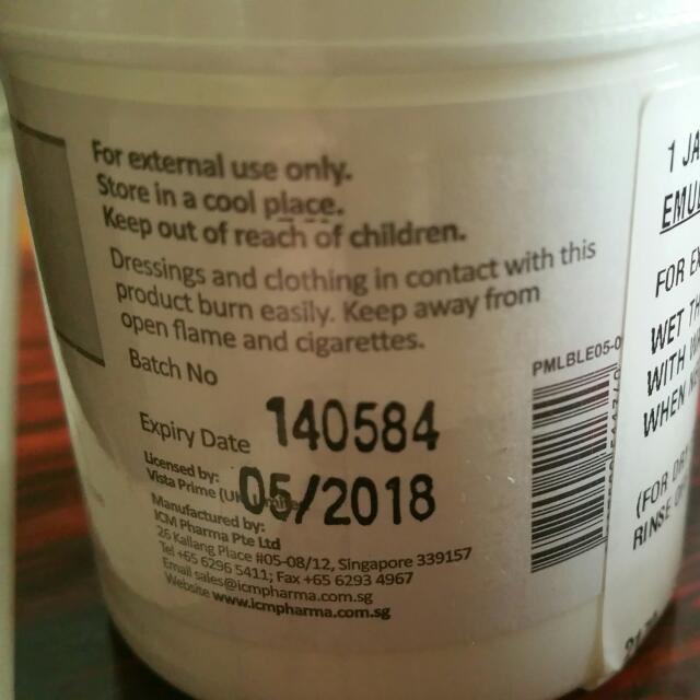 Emolin Emulsifying Ointment Soap Substitute, Beauty & Personal Care ...