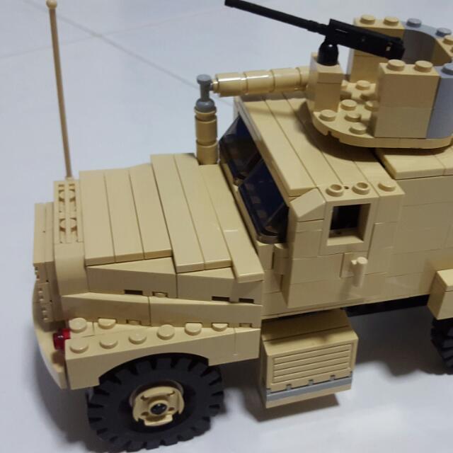 Lego Customised MRAP Custom By Batisbrick, Hobbies & Toys, Toys & Games ...