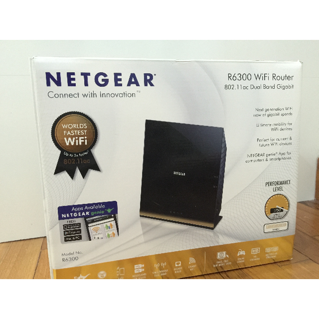 NETGEAR R6300 Wifi Router 802.11ac Dual Gigabit, Electronics on Carousell