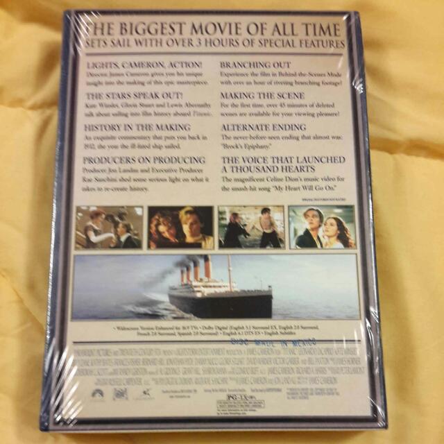 Code 1 DVD - Titanic, Special Collector's edition (3-disc), Hobbies ...