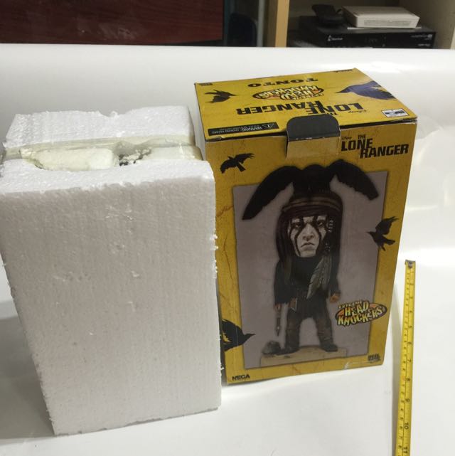 Neca The Lone Ranger Tonto Extreme head Knockers Bobble Head Johnny ...