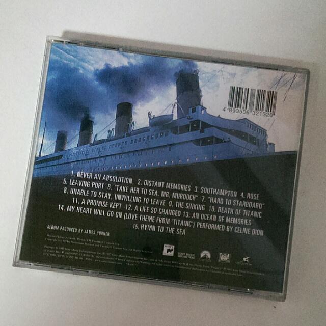 Titanic Movie Soundtrack Audio Cd, Hobbies & Toys, Music & Media, CDs ...