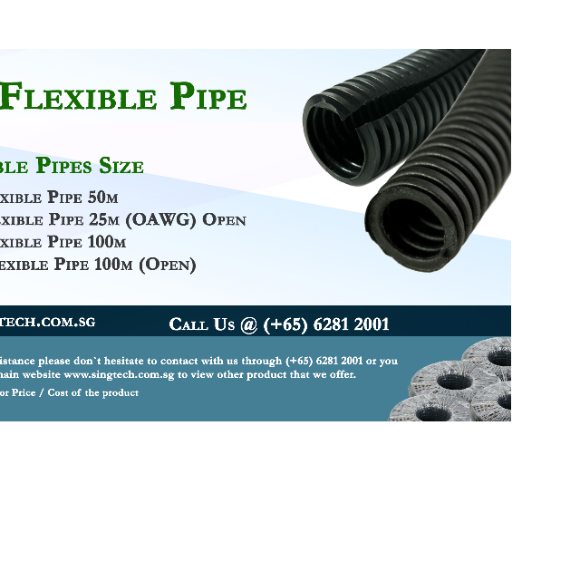Singtech Flexible Pipes - Various Sizes, Computers & Tech, Parts ...