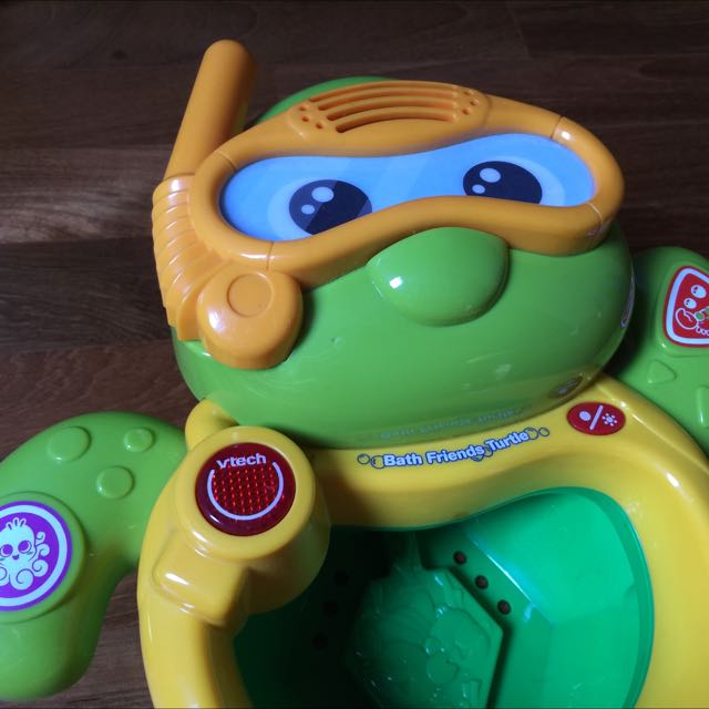 VTech Bath Friends Turtle, Babies & Kids, Infant Playtime on Carousell