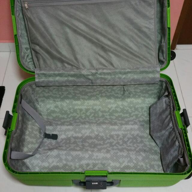 Birkley Luggage lime Green, Everything Else on Carousell
