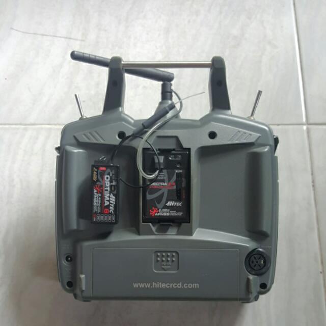 Hitec Optic 6 - 6 Channel Controller, Hobbies & Toys, Toys & Games on ...