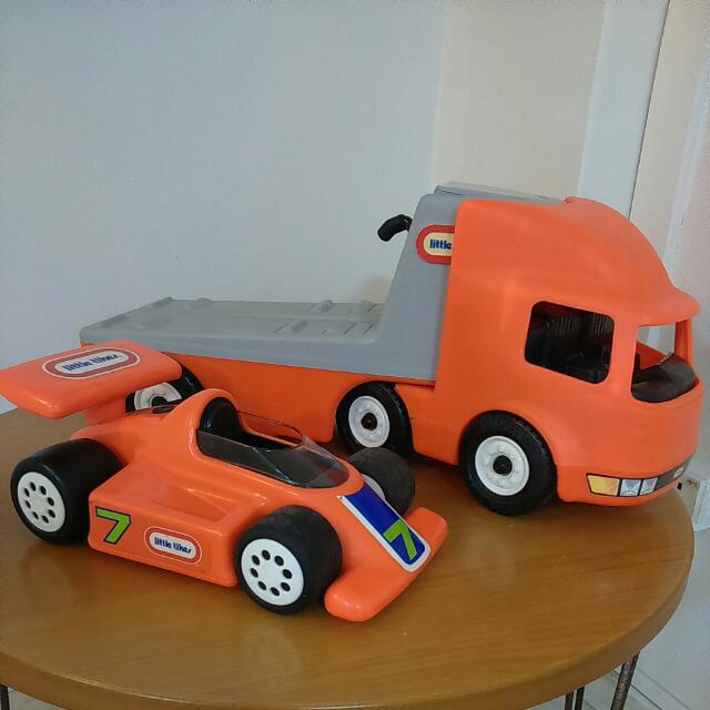 Little Tikes - Racing Team Set, Hobbies & Toys, Toys & Games on Carousell