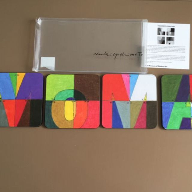 MoMA Naoki Yoshimoto Coasters (set of four), Furniture & Home Living ...