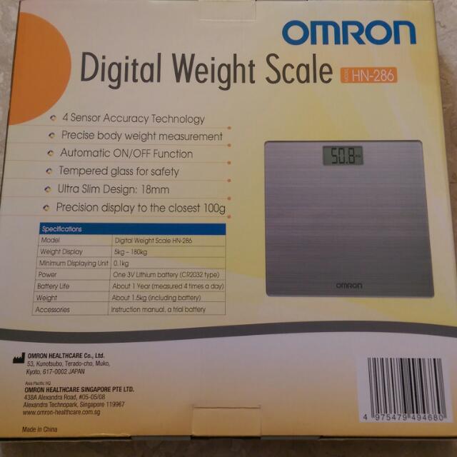 Omron digital weight scale, Babies & Kids, Maternity Care on Carousell