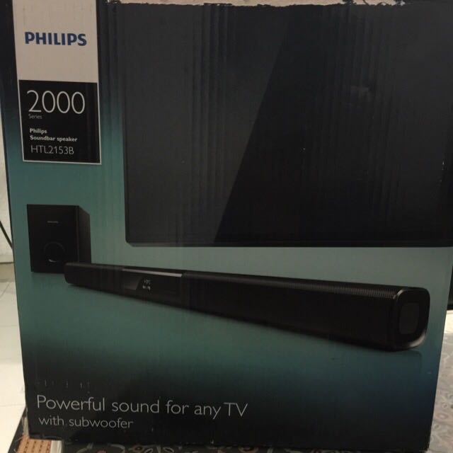 Philip Soundbar Speaker 2000 Series, Furniture & Home Living, Furniture ...