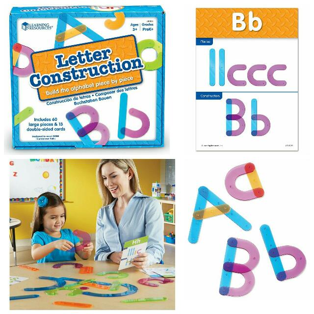 BNIB: Learning Resources Letter Construction, Homeschool, School ...