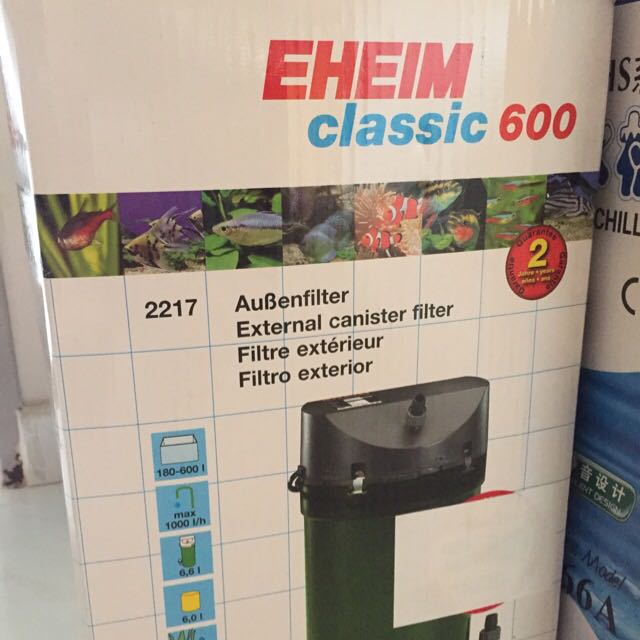 Eheim Classic 600 and Subfilter 350, Pet Supplies, Homes & Other Pet ...
