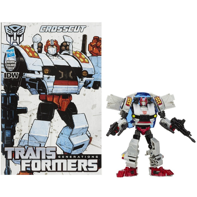 Transformers Generations Deluxe Class Crosscut & Tankor Figure, Hobbies ...