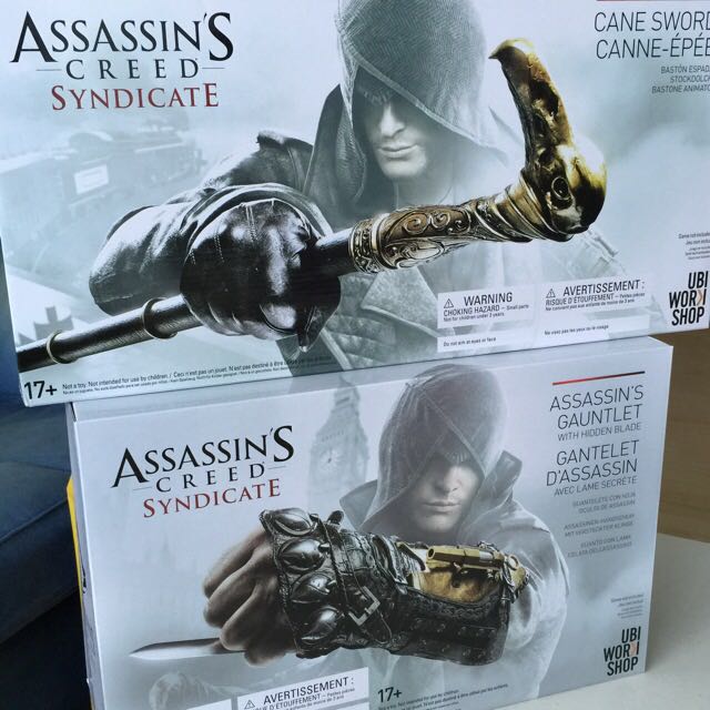 Assassin's Creed Syndicate Gauntlet & Cane Sword, Hobbies & Toys, Toys ...