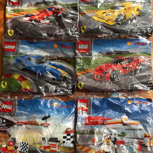 Limited Edition Shell-Ferrari Lego Set, Hobbies & Toys, Toys & Games on ...