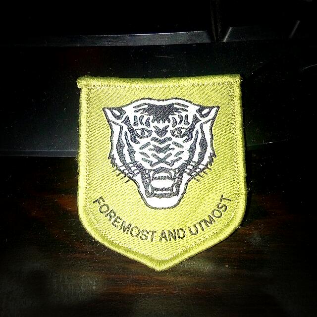 SAF Patch(3rd Division), Men's Fashion, Tops & Sets, Formal Shirts on ...