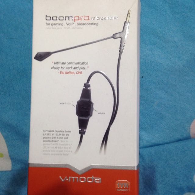 V-mods Boompro Microphone, Computers & Tech, Parts & Accessories ...