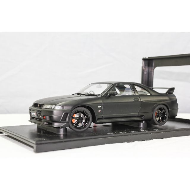 1/18 Autoart Nissan R33 GTR R-tune Matt Black, Hobbies & Toys, Toys ...