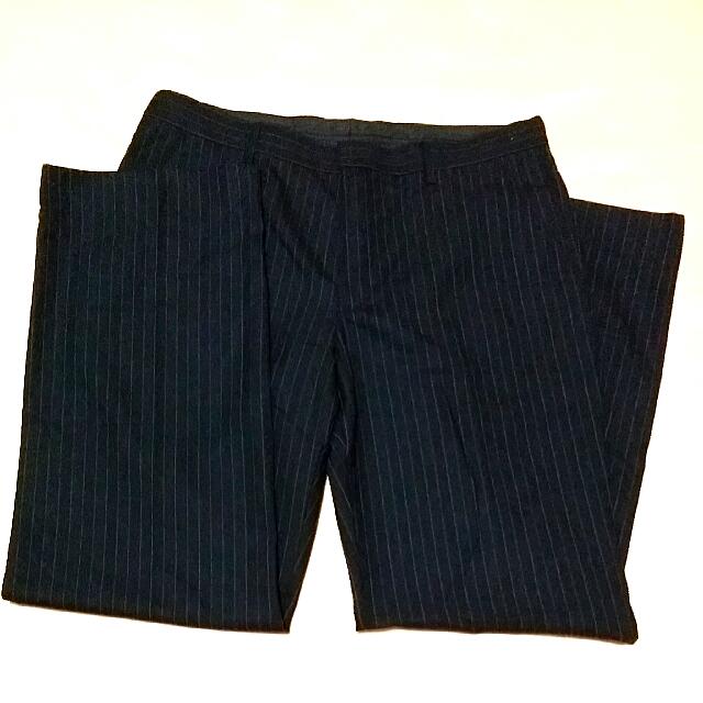 G2000 Pinstripe Black Label Business Pants, Men's Fashion, Tops & Sets ...