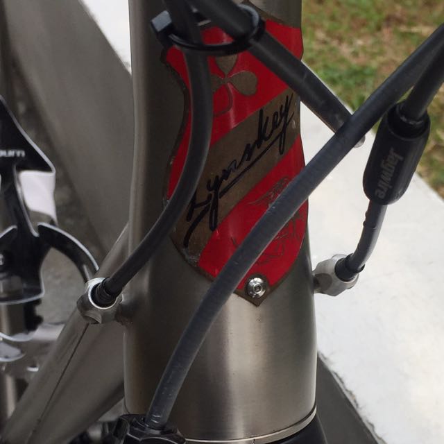 Lynskey R350 Titanium Frameset Only Size ML, Sports Equipment, Bicycles ...