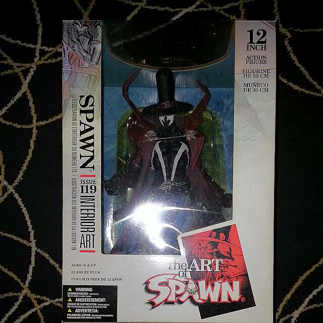 12" Gun Slinging Spawn From The Art Of Spawn Collection, Hobbies & Toys ...