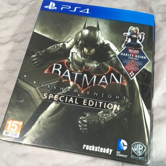 Batman Arkham Knight Special Edition PS4, Hobbies & Toys, Toys & Games on Carousell